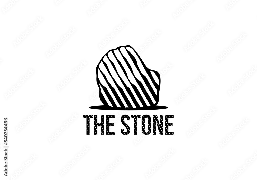 STONE ROCK LOGO DESIGN VECTORS Stock Vector | Adobe Stock