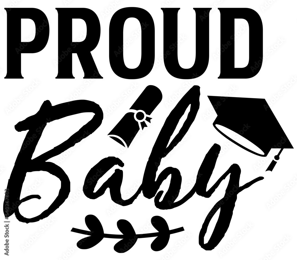 Proud Baby, Graduation SVG Design, Graduation Cut File, Graduation SVG ...