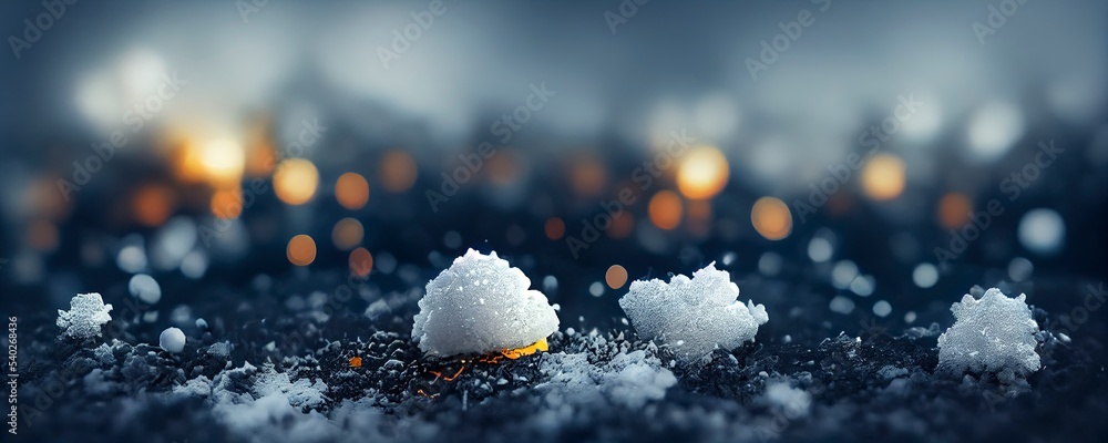 Abstract Winter Background