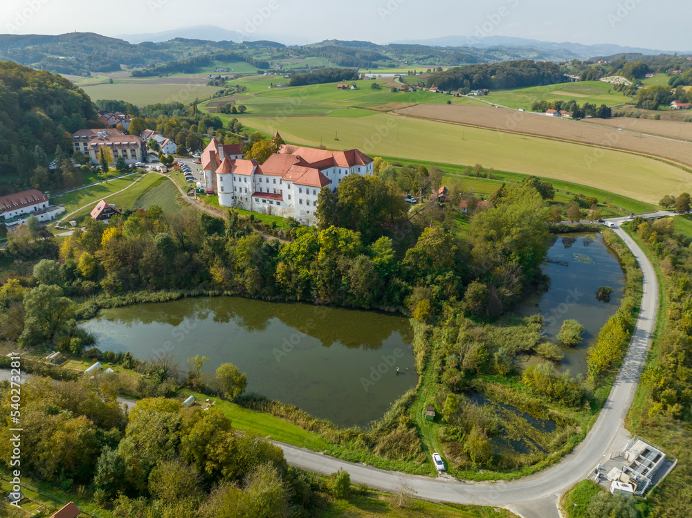 Slovenia - Hrastovec Castle - It is a castle dating to the early 13th ...