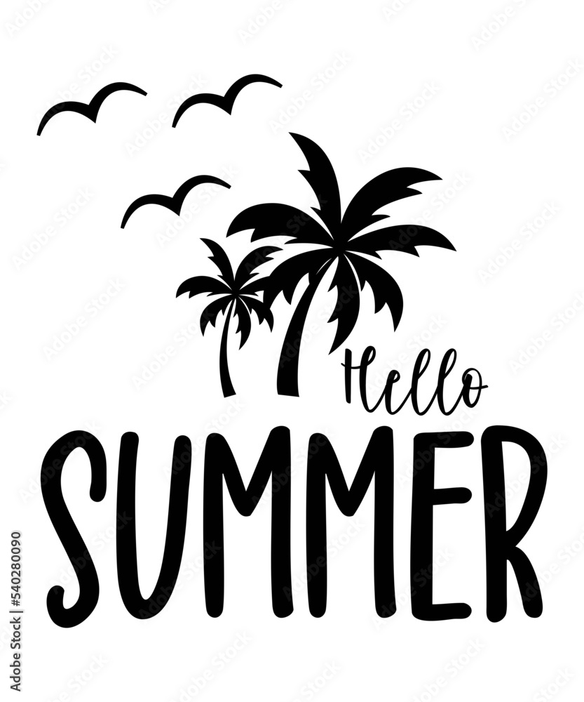 Summer Bundle SVG, Summer SVG, Bundle SVG, Beach Svg Bundle, Digital ...