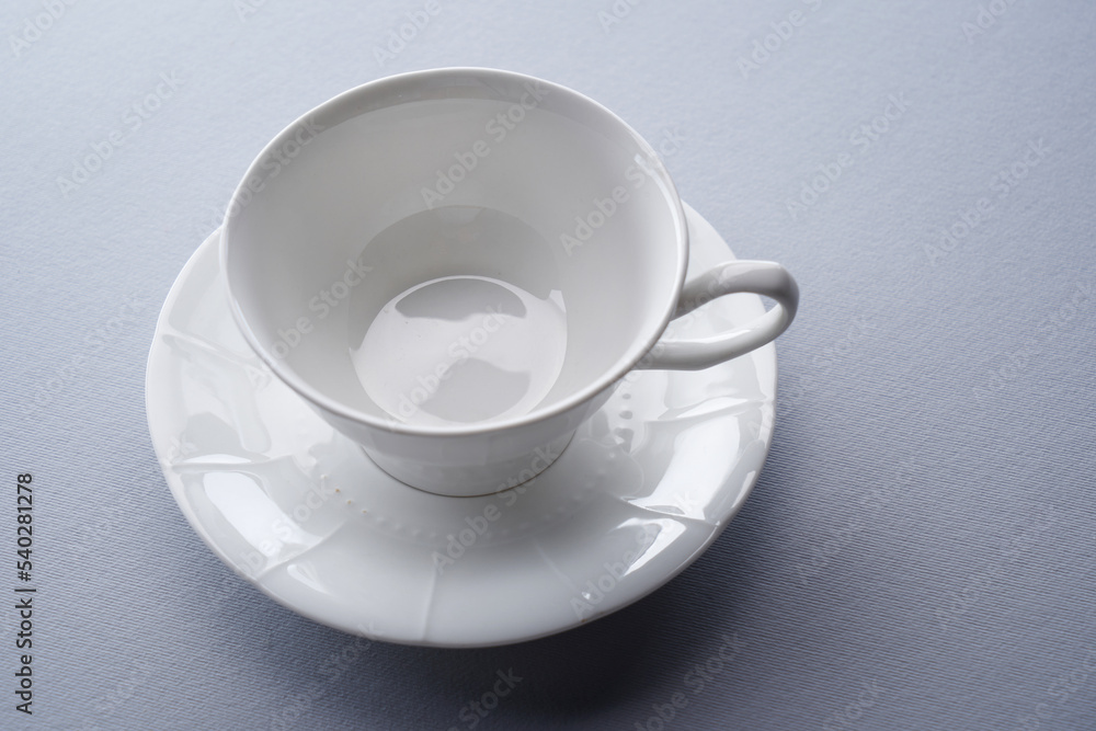 high angle view of cup of coffee Stock-Foto | Adobe Stock