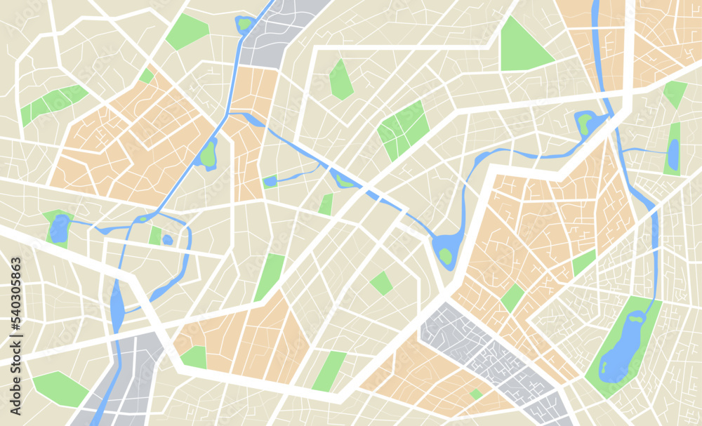 City street map. GPS navigator. Road plan. France location. Urban ...