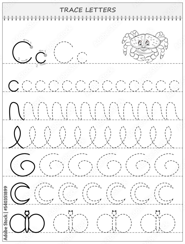 Educational page on line for kids. Black and white printable worksheet ...