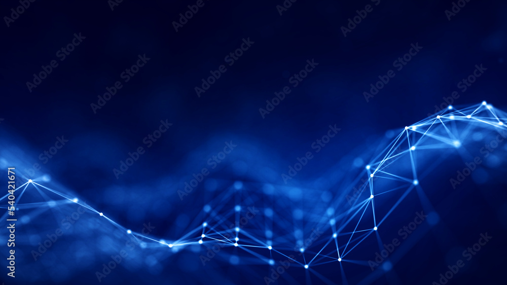Abstract concepts of cybersecurity technology and digital data ...