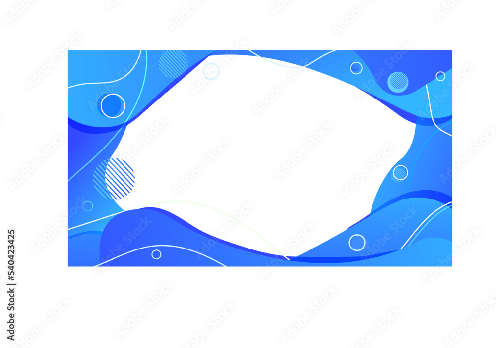Cool and Empty Blue Abstract Background For Powerpoint Ppt Design ...