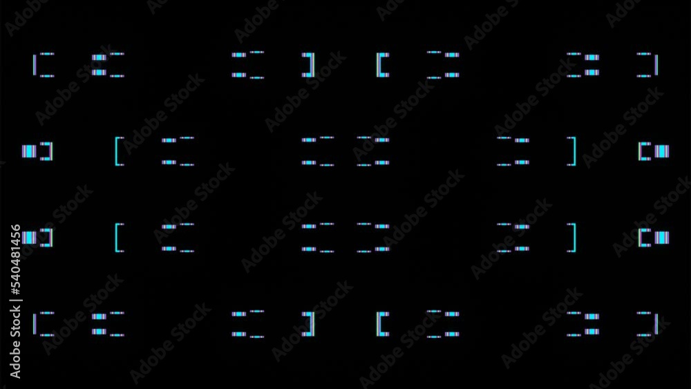 Vidéo Stock Abstract pulsating pattern of bright colored lines of light ... Vidéo Stock Abstract pulsating pattern of bright colored lines of light ...