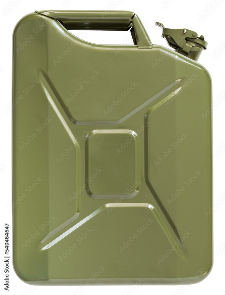 Jerrycan side view, PNG isolated on transparent background Stock Photo ...