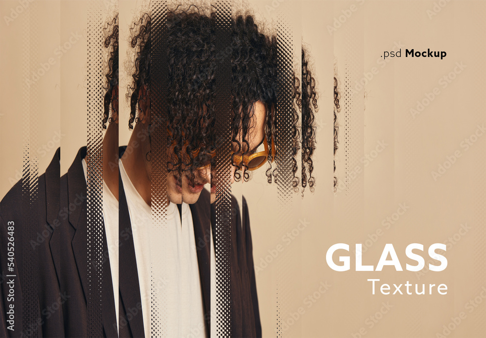 Glass Texture Effect Stock Template | Adobe Stock