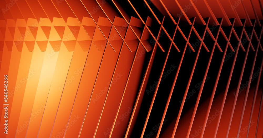 Render with crossed orange slanted lines Stock Illustration | Adobe Stock