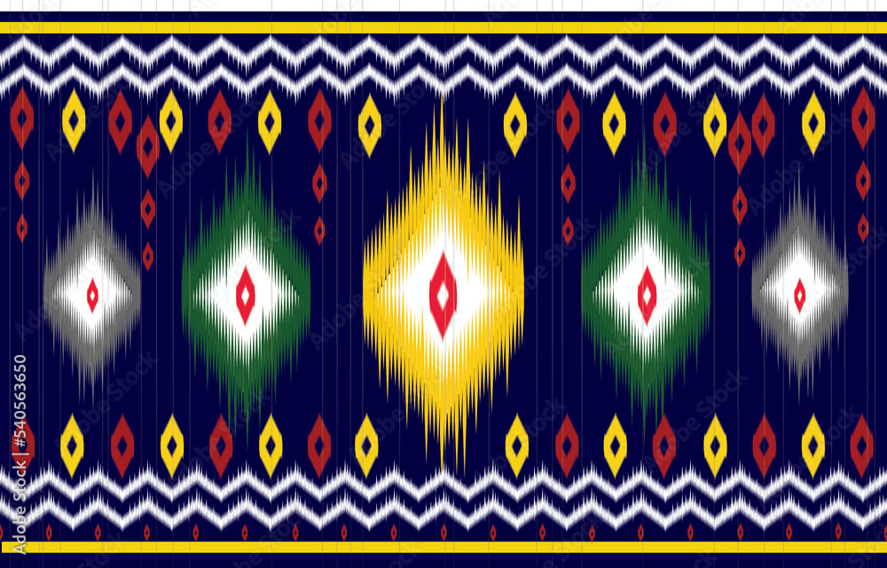 Ethnic aztec style print template for fabric, paper, wrapping, post ...