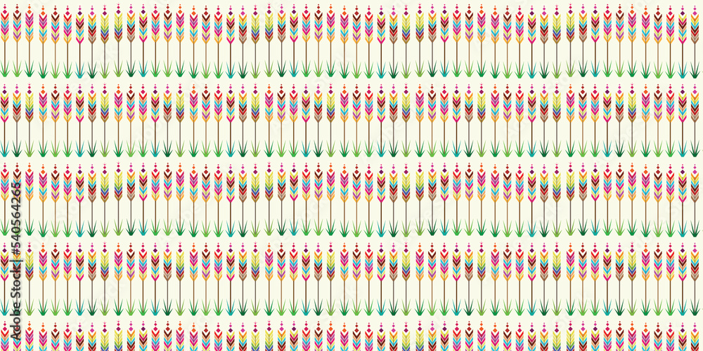 Ethnic aztec style print template for fabric, paper, wrapping, post ...