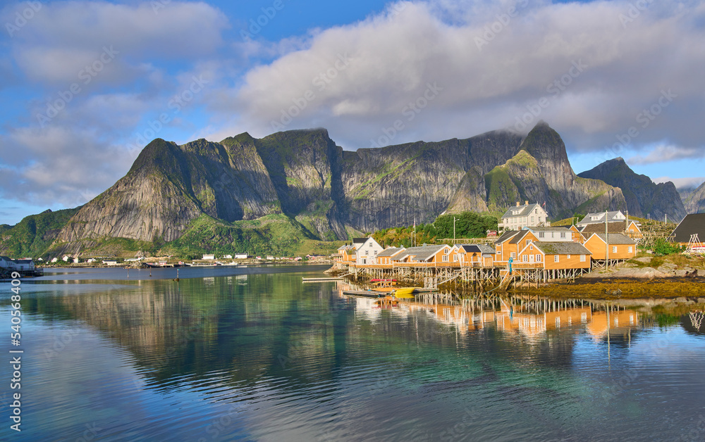 Rorbu, a fisherman cabins, one of the most recognizable symbols of ...