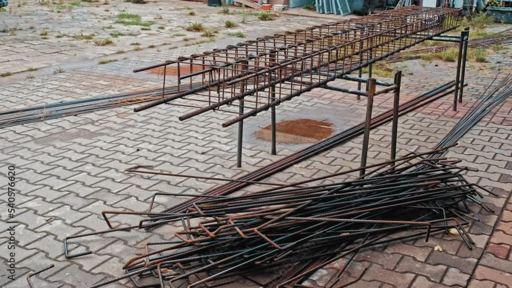 Steel Construction Stirrup Rebar Rod Grid Mesh for Reinforced Concrete ...