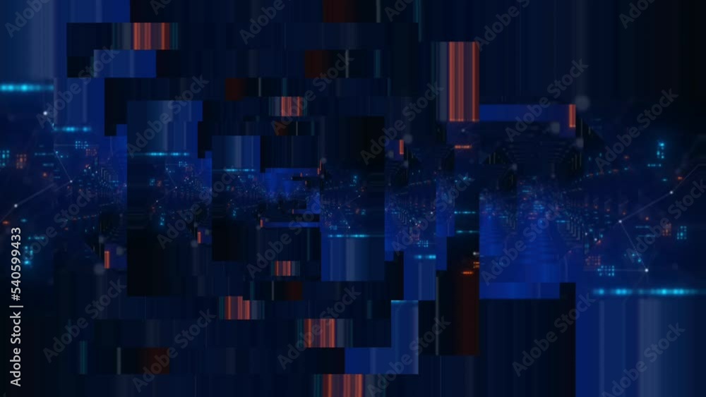 cool blue background video Stock Video | Adobe Stock