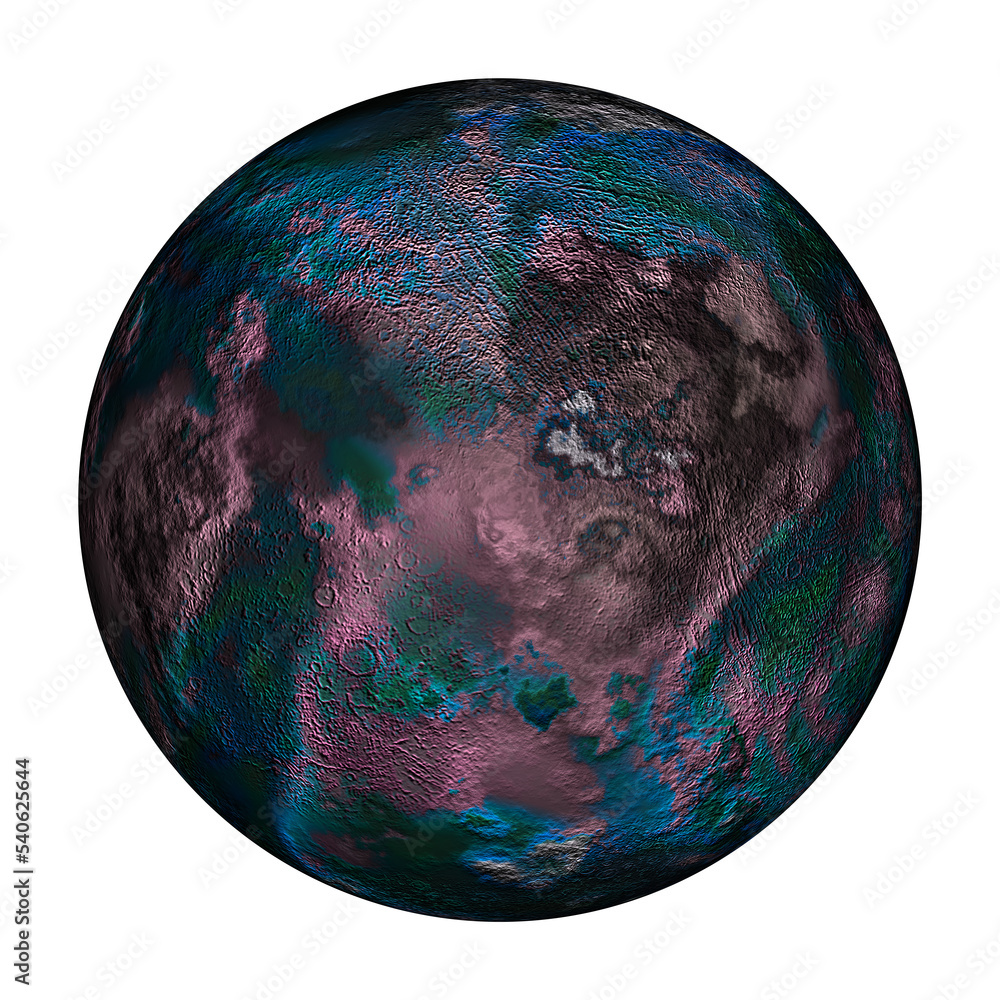 digitally created high resolution image of planrt Venus. Stock ...