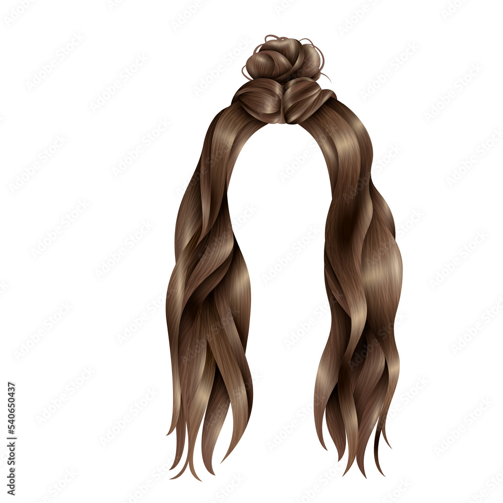 Hair PNG, Hair Transparent Background Stock Illustration | Adobe Stock
