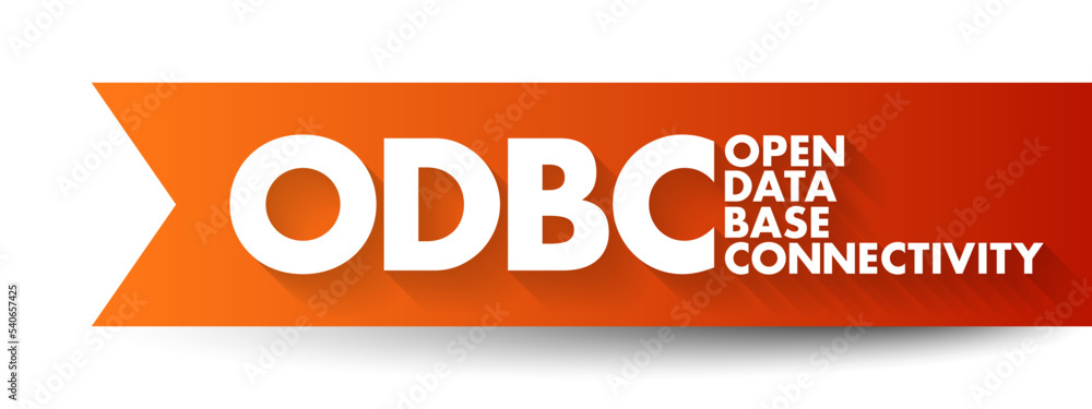 ODBC Open Database Connectivity - standard application programming ... ODBC Open Database Connectivity - standard application programming ...