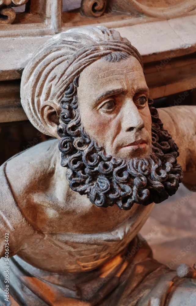 Adam Kraft, Nürnberg, Lorenzkirche Stock Photo | Adobe Stock