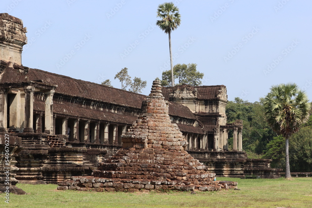 Angkor Wat is a temple complex in Cambodia. Originally constructed as a ...