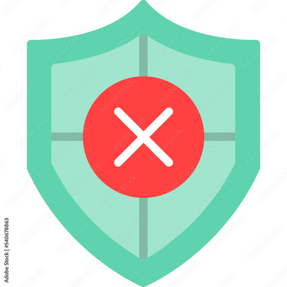 Unsafe Icon Stock Vector | Adobe Stock