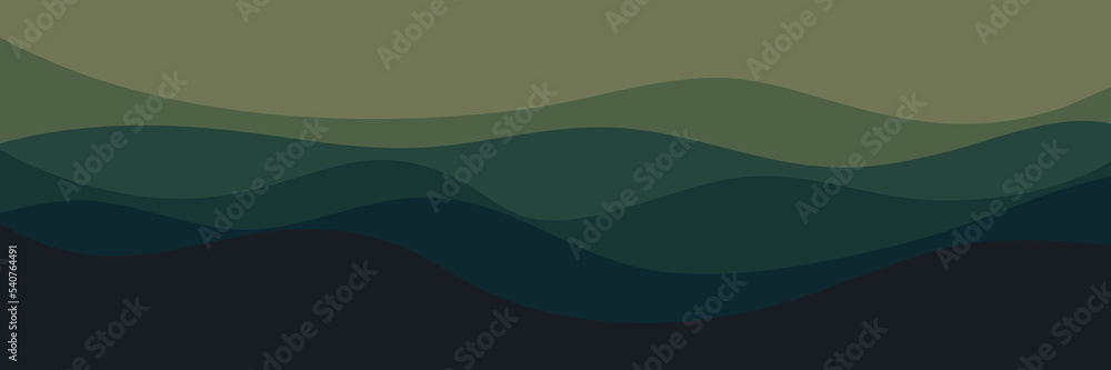 modern waves vector illustration good for wallpaper, background, web ...