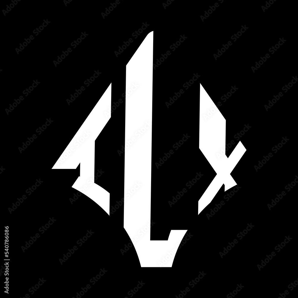 ILX logo. ILX logo letter logo design vector image. ILX letter logo ...