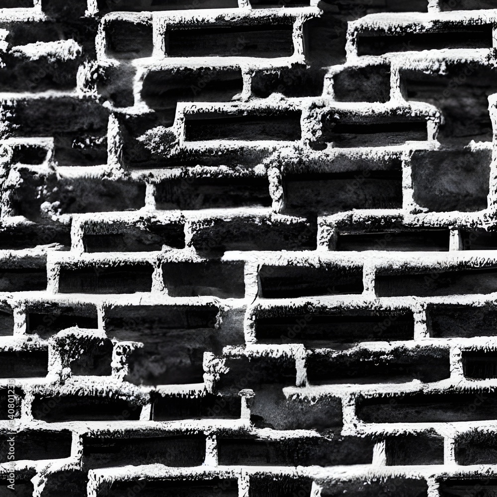 Foto de The picture is of a seamless bricks texture. The bricks are ...