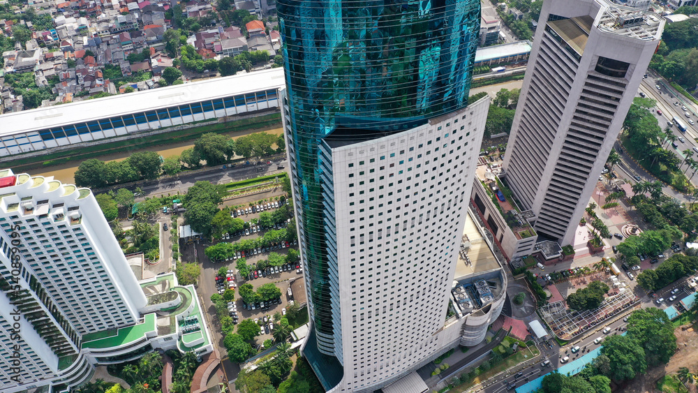 Java, Jakarta, Indonesia, May 20, 2022. Wisma 46 is the tallest ...