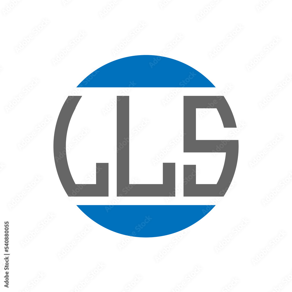 LLS letter logo design on white background. LLS creative initials ...