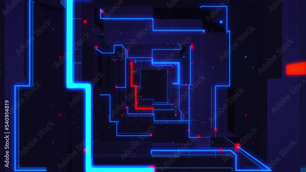 Concert Elements Panel with the LED bulb. 4k Abstract background art ...