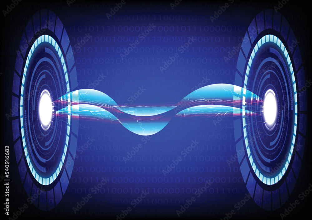 Abstract machine background with technology circuit board texture ...