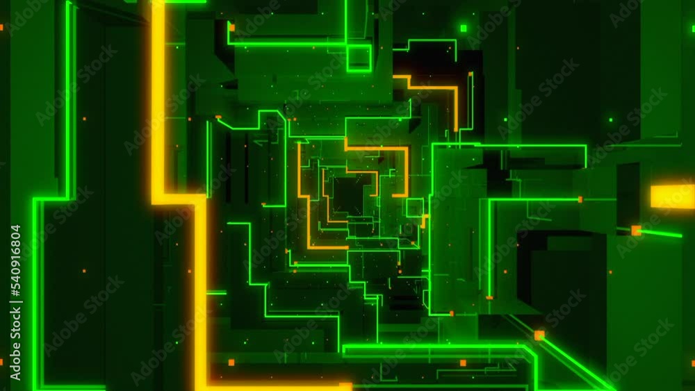 Concert Elements Panel with the LED bulb. 4k Abstract background art ...