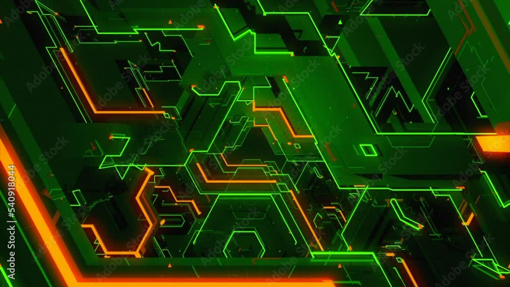 Concert Elements Panel with the LED bulb. 4k Abstract background art ...