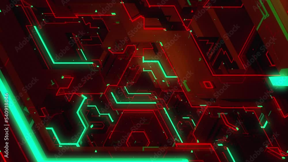 Concert Elements Panel with the LED bulb. 4k Abstract background art ...