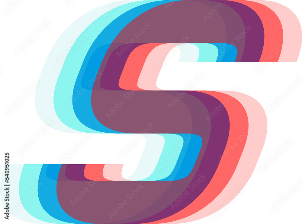 linear letters alphabet italic font style Stock Illustration | Adobe Stock