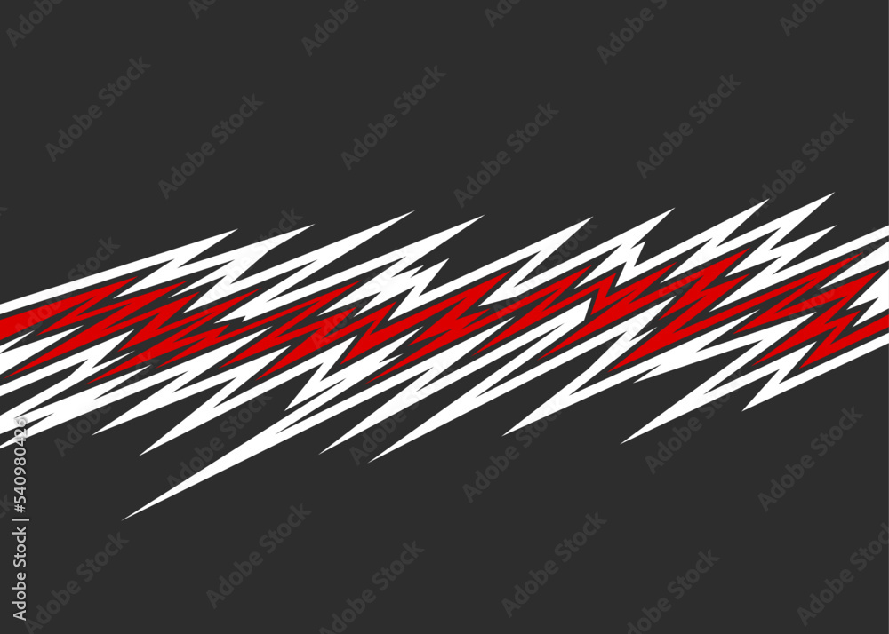 Simple background with gradient spike line pattern Stock Vector | Adobe ...