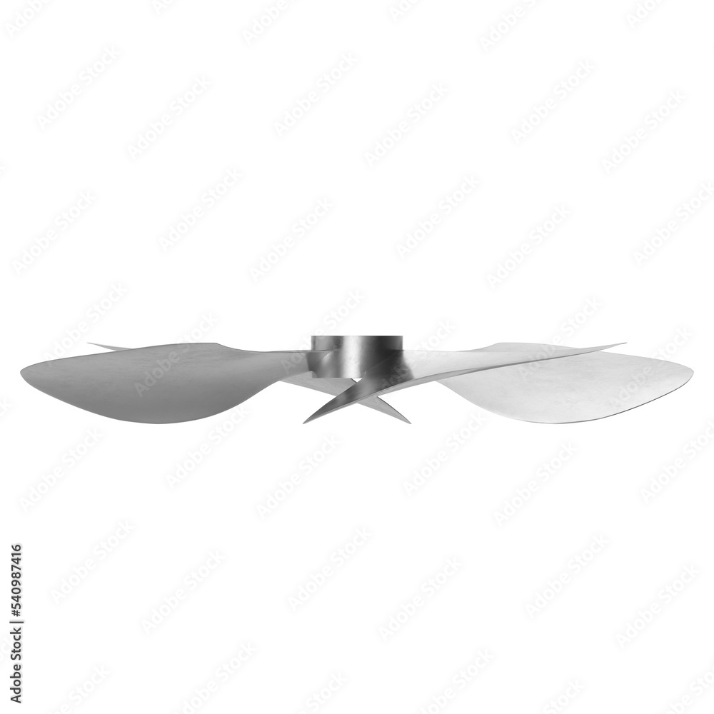 3d rendering illustration of a four blades propeller fan Stock ...