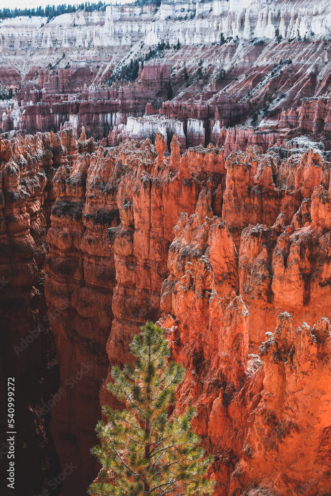 Rich colors in Bryce due to erosion Stock Photo | Adobe Stock