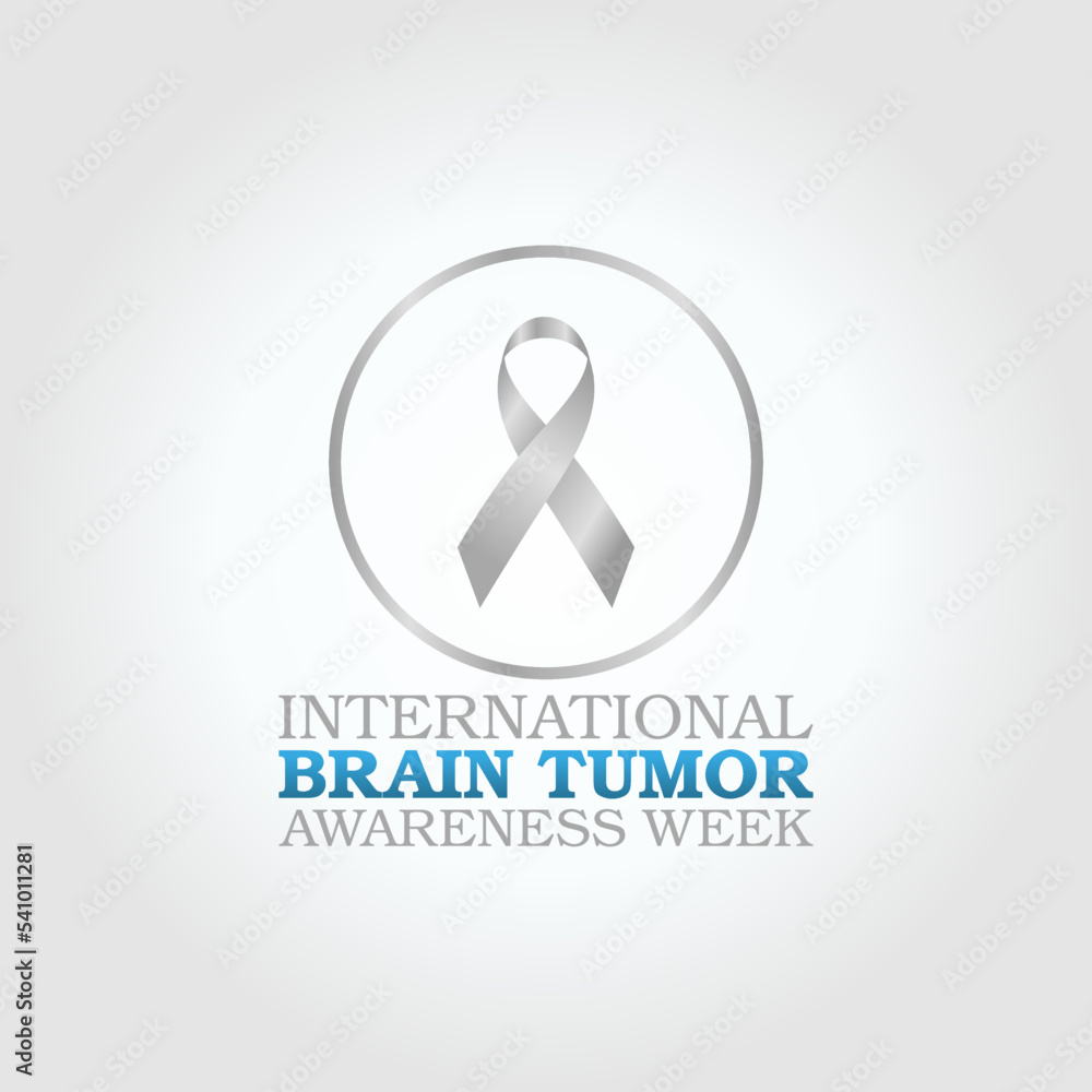 vector graphic of international brain tumor awareness week good for ...
