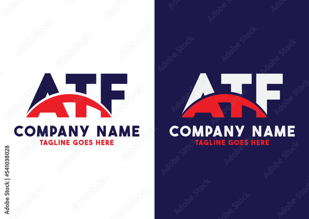 ATF Letter Initial Logo Design Vector Illustration Stock, 51% OFF