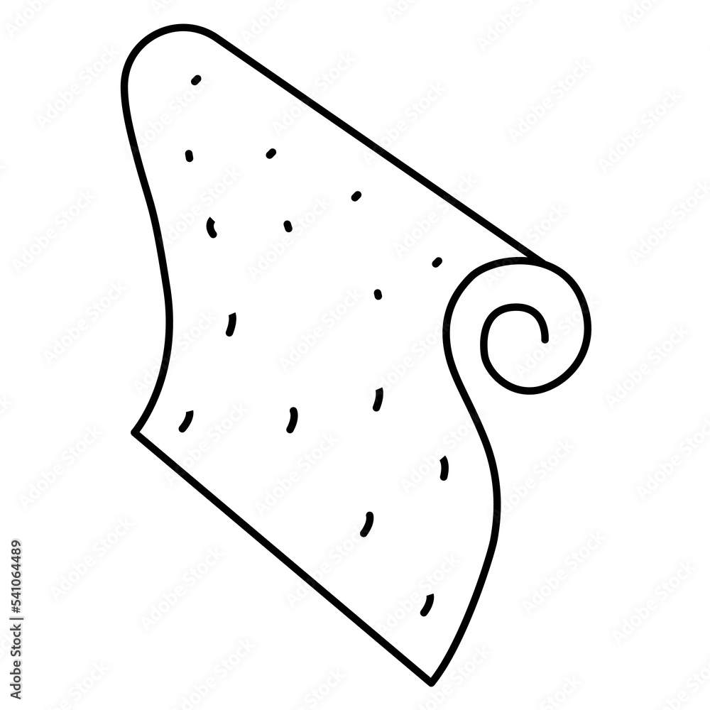 Turf roll icon. Artificial grass roll icon. Lawn roll representation ...