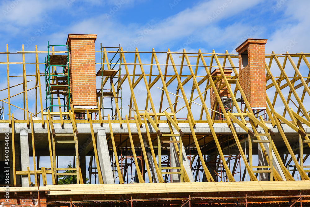 Replacement and strengthening of wooden roof structures of a historic ...