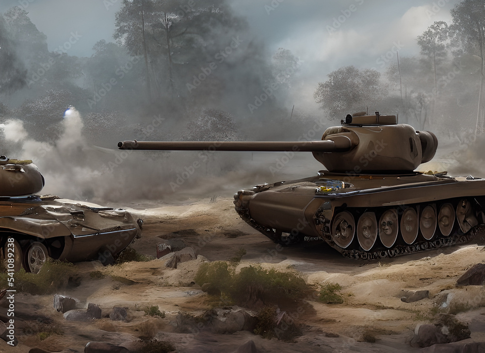 Museum Isolated Heavy Soviet Armed History Battle Army Camouflage Armor ...