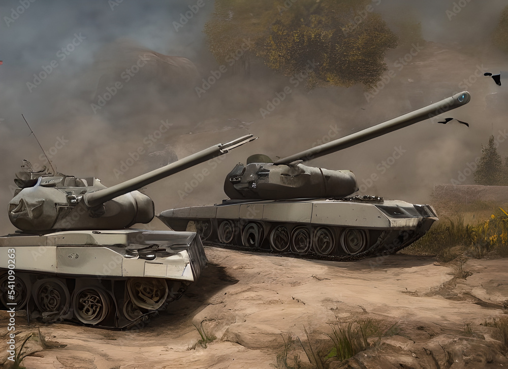 Camouflage Battle Armor Green War Cannon Tank Vehicle World Museum ...