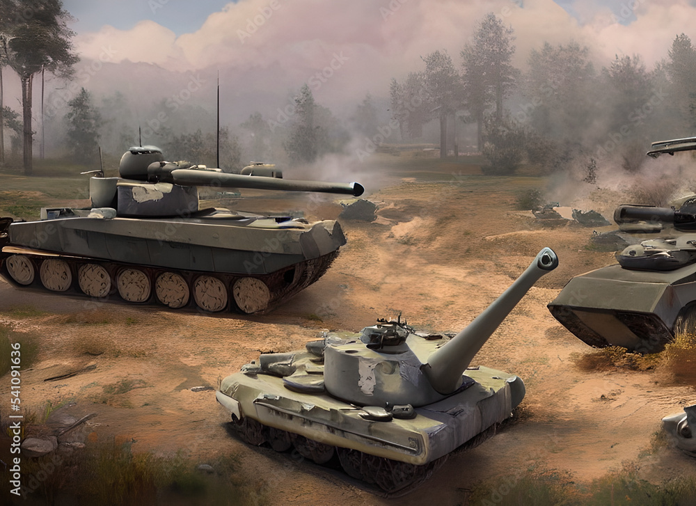 Vehicle Weapon Caterpillar Turret Military Camouflage Cannon Army ...