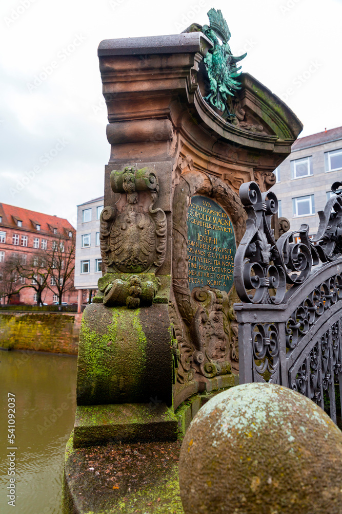 Museums Bridge, Museumsbruecke in German, is a medieval bridge over ...