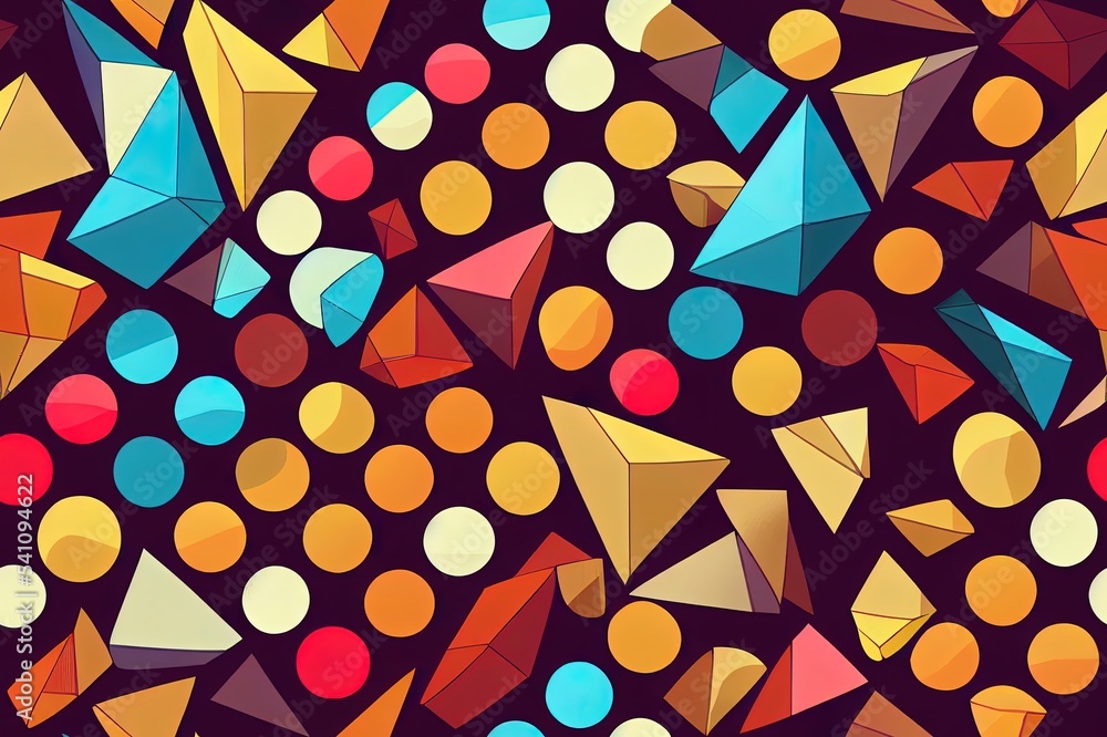 Seamless pattern cross triangle square circle design game play station ...