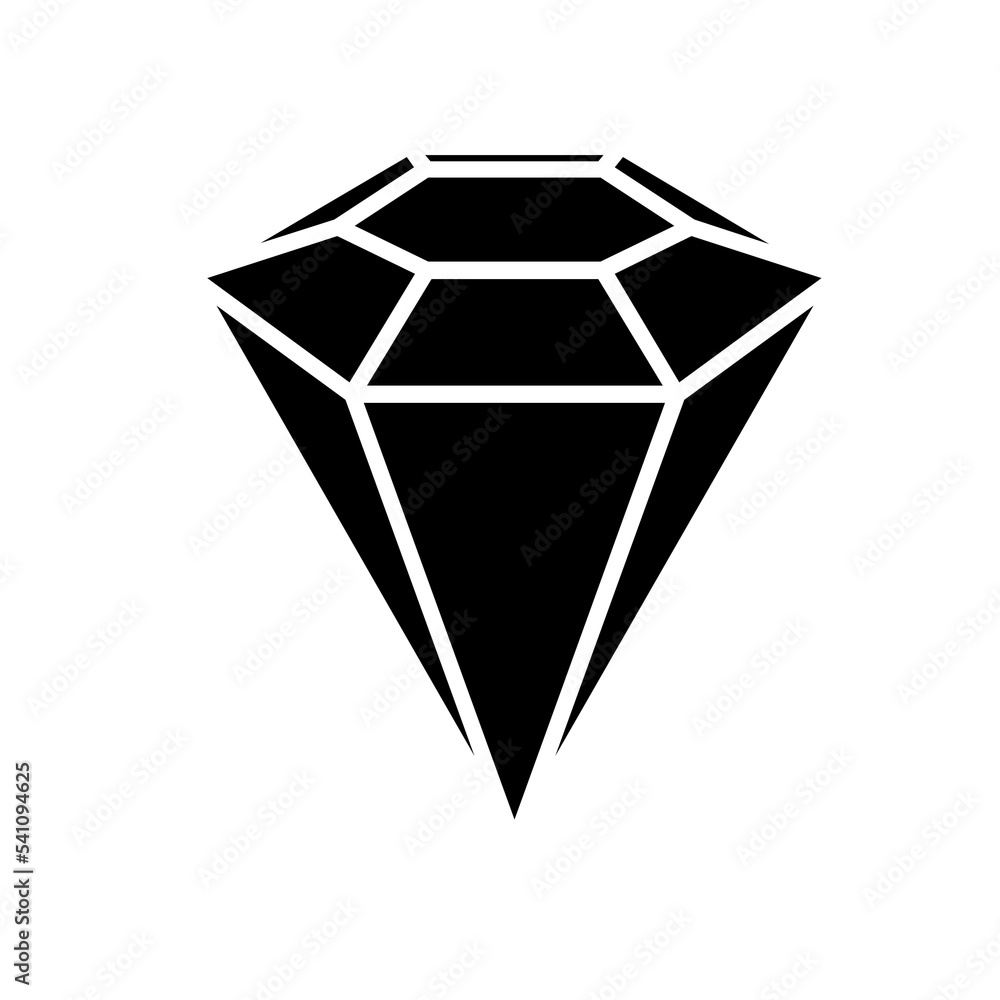 Diamond icon PNG images Stock Illustration | Adobe Stock