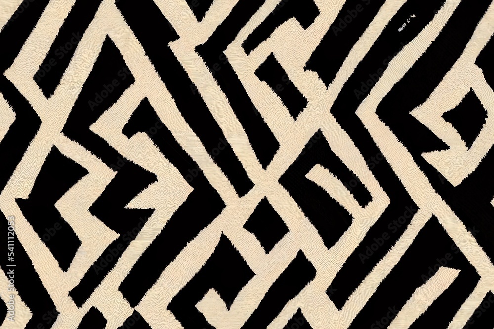 Carpet ethnic pattern art. Ikat ethnic seamless pattern in tribal ...